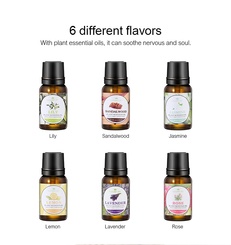 TOP 6 10ml Compound Essential Oil set NO.：EO14, compound essential oils ...