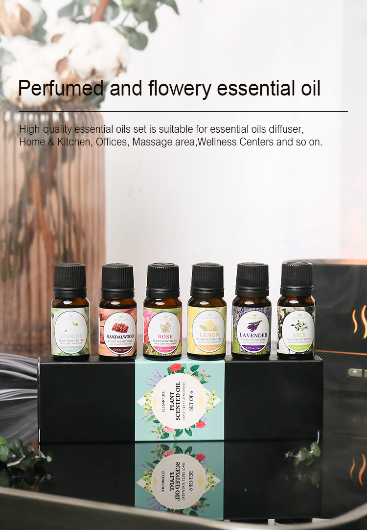 TOP 6 10ml Compound Essential Oil set NO.：EO14, compound essential oils ...